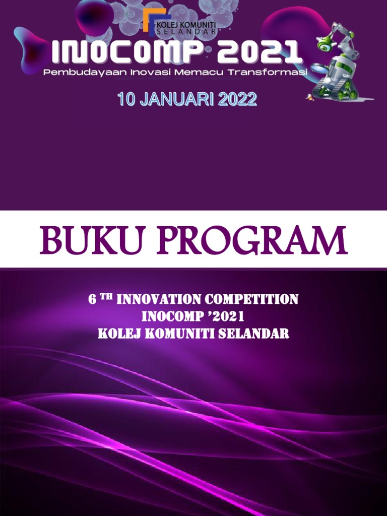 Buku Program Inocomp 2021 | PDF