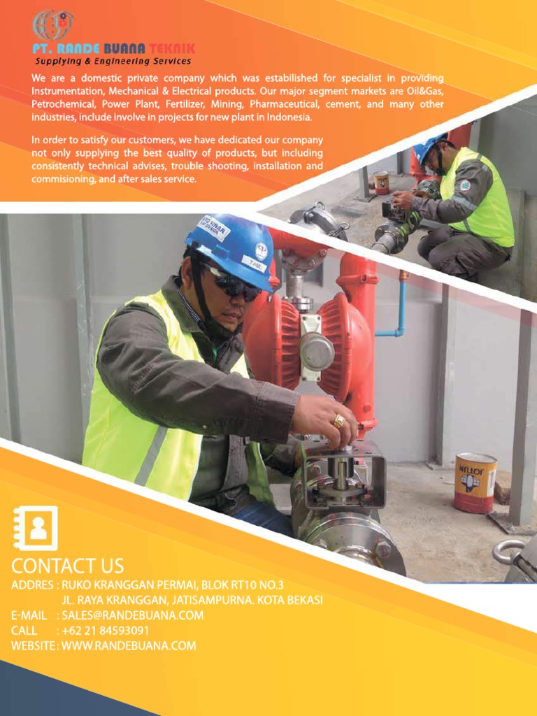 Company Profile - PT. Rande Buana Teknik | PDF
