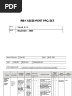 Shuttering Works | PDF | Risk | Risk Assessment