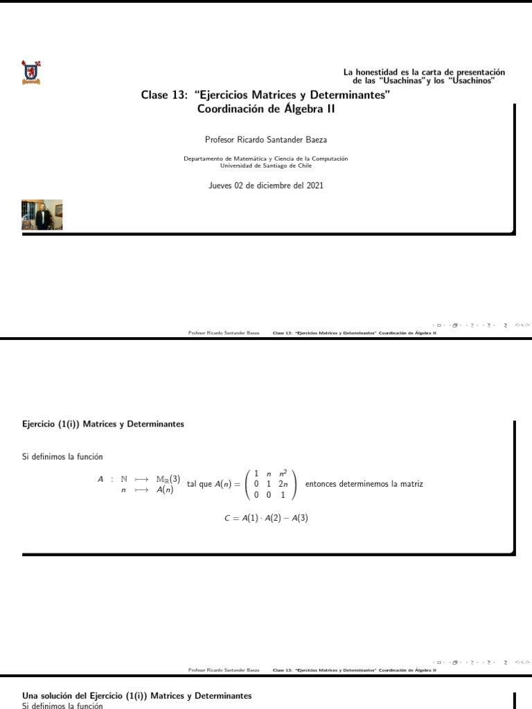 Ejercicios de Preparacion Prueba 1 Algebra II 1 720582 | PDF ...