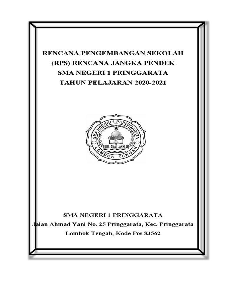 Program Tahunan SMA PR RT Fix | PDF
