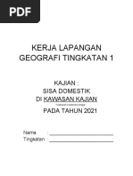 Kerja Kursus Geo Sisa Domestik T1 2022 - Students | PDF