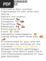 Hookup New Booking Lonk Format For Cash Clients La Hot | PDF