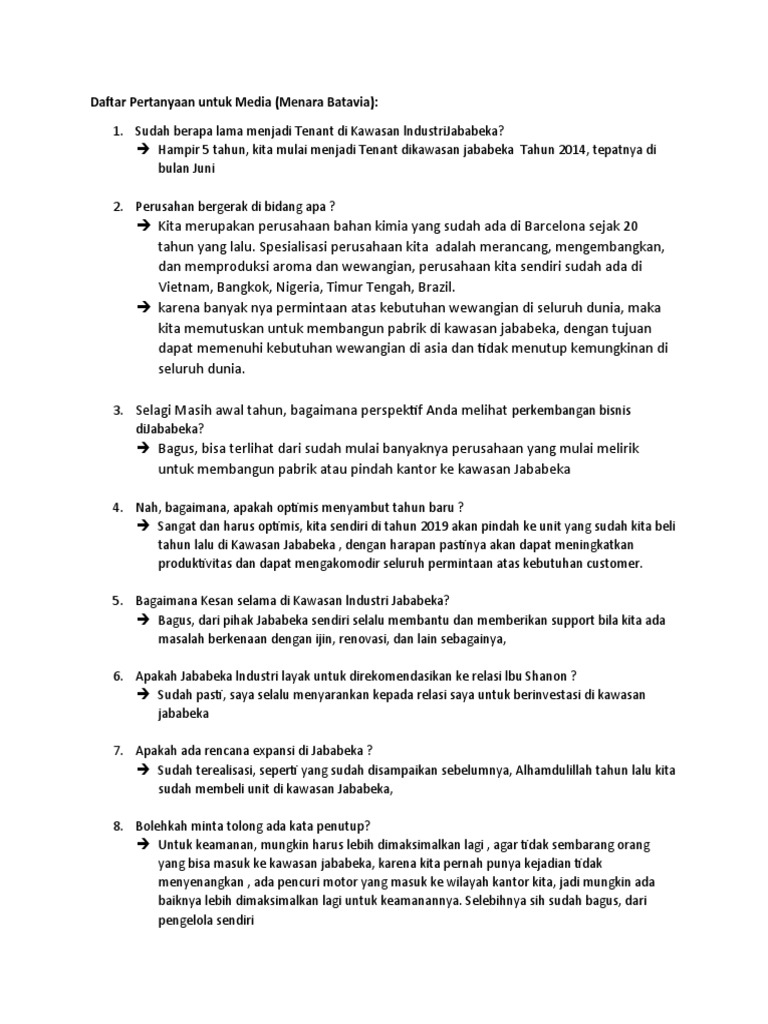 Script Interview | PDF