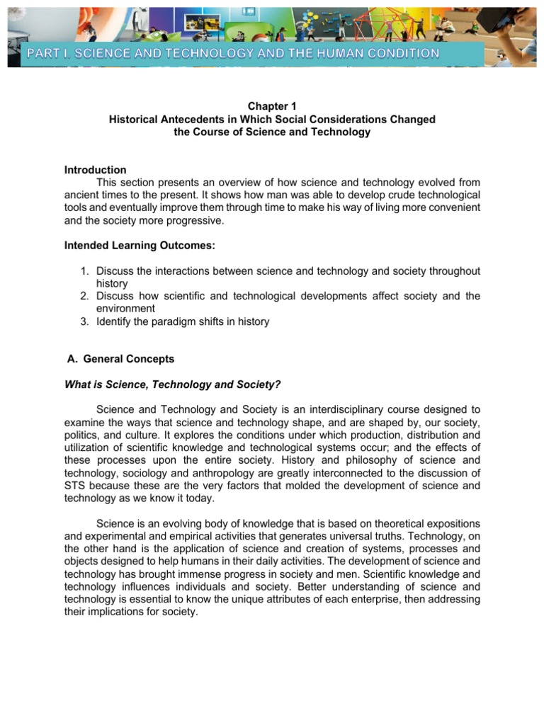 Chapter 1 Historical Antecedents in Which Social Considerations Changed ...
