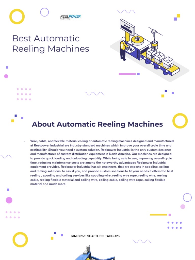 Best Automatic Reeling Machines | PDF