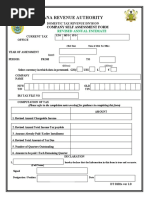 DT 0101 Company Income Tax Self Assessment Return Form v1 | PDF | Tax ...