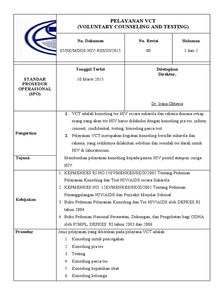 05 Pelayanan VCT | PDF