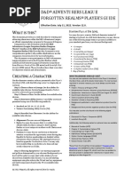 SILVANUS Keeper of Nature Forgotten Realms 5e | PDF | Forgotten Realms ...