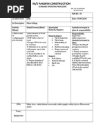 MS of Hard Barrication GI Sheets | PDF | Wall | Scaffolding