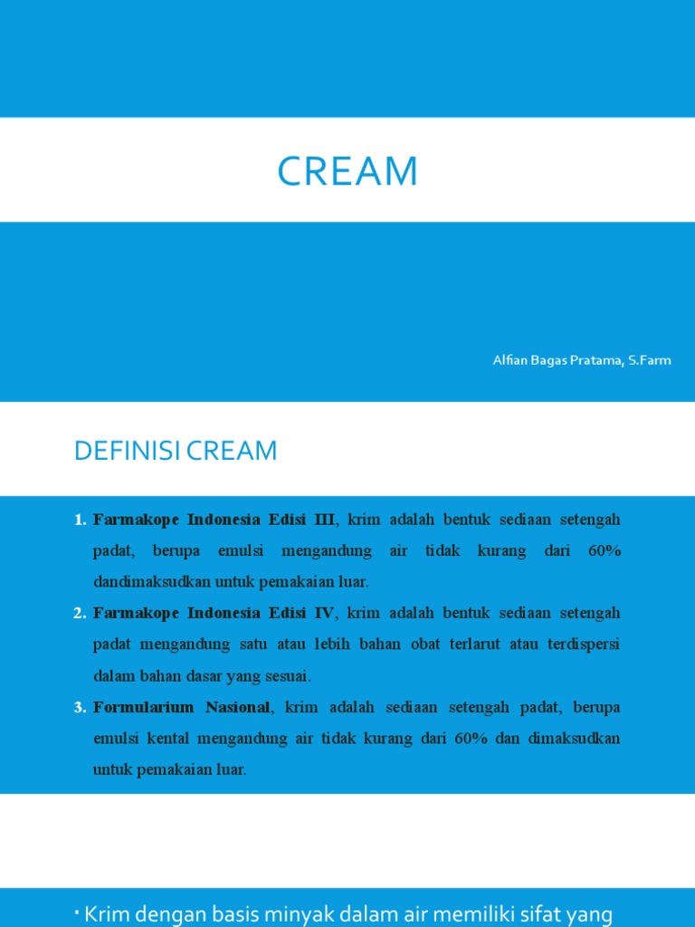 Cream | PDF