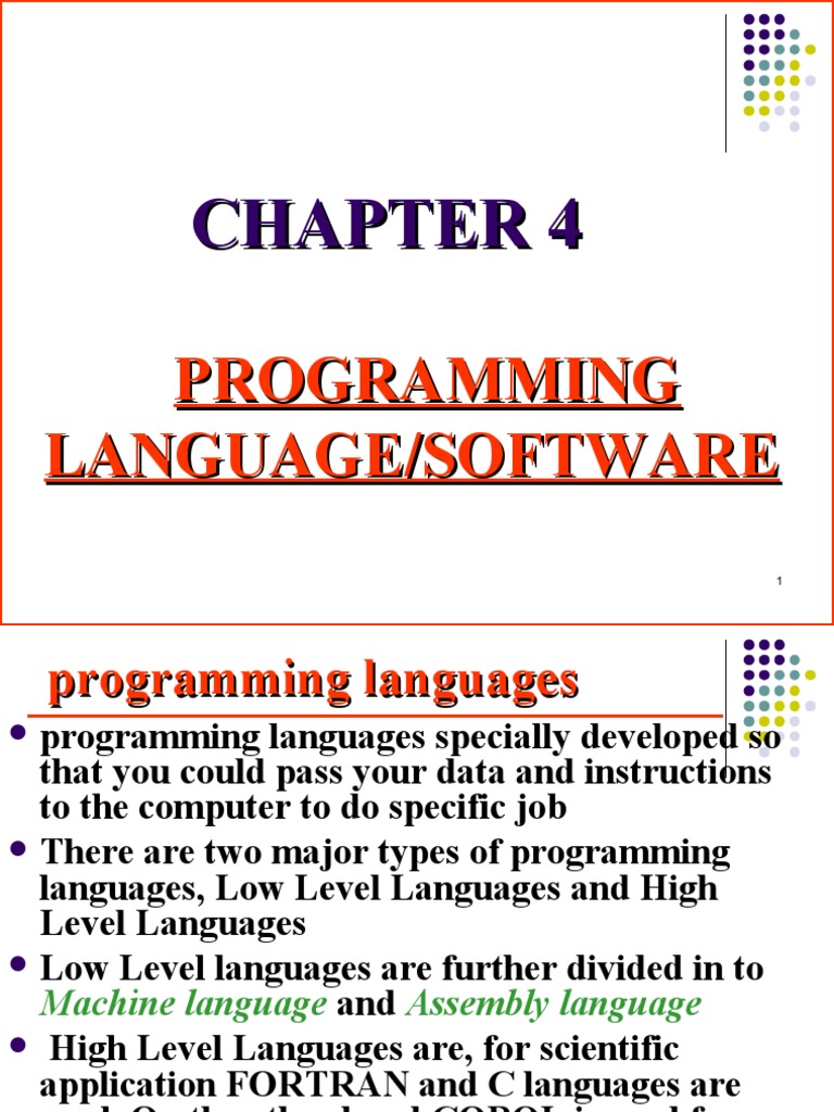 Lecture 7 Machine and Assembly Languages | PDF | Programming | Assembly Language