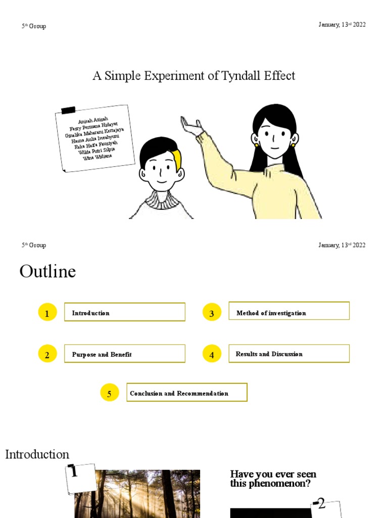 PresentationColloid Group5 | PDF | Mixture | Applied And Interdisciplinary Physics