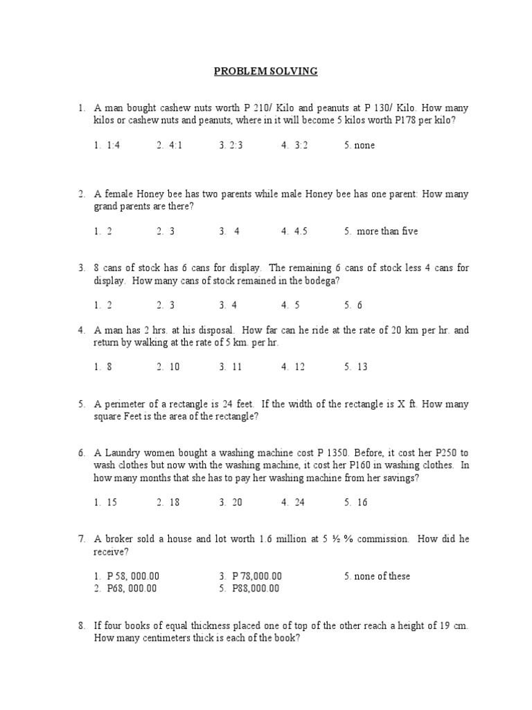 CSC Reviewer | PDF | Prices | Economies