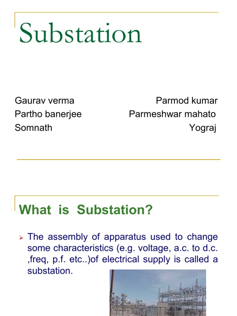 Substation Layout Flowchart | PDF