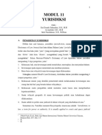Pengertian dan Jenis Yurisdiksi | PDF