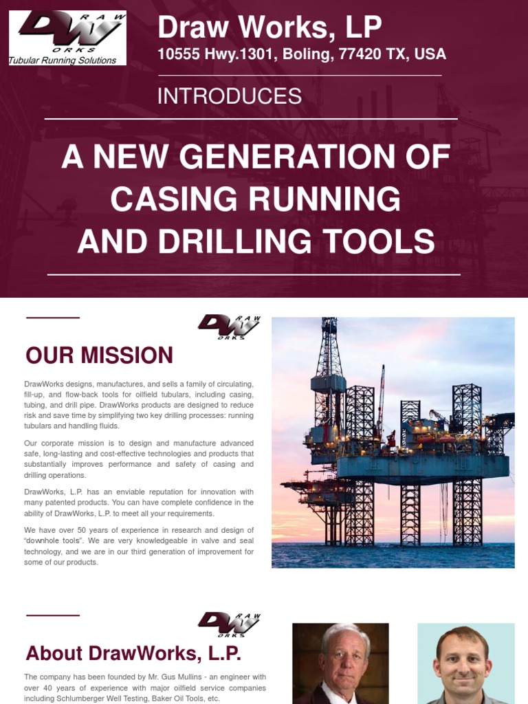 Casing Running and Drilling Tools | PDF | Casing (Borehole) | Oil Well