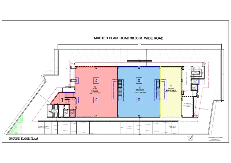 Ground Floor Plan: Ramp DN To Basement Ramp Up From Basement | PDF
