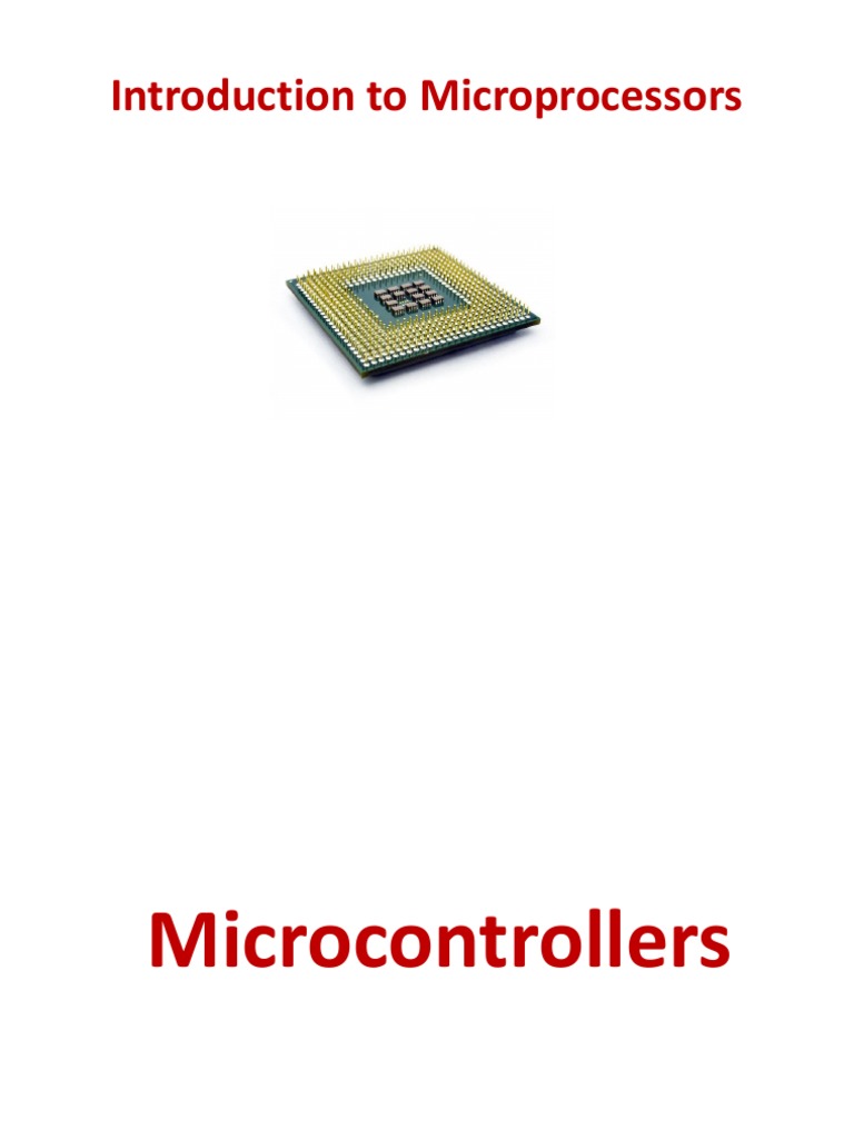Microcontroller 8051 v1 | PDF | Microcontroller | Microprocessor