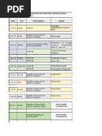 CPA Ontario CPA PEP Schedules | PDF | Certified Public Accountant
