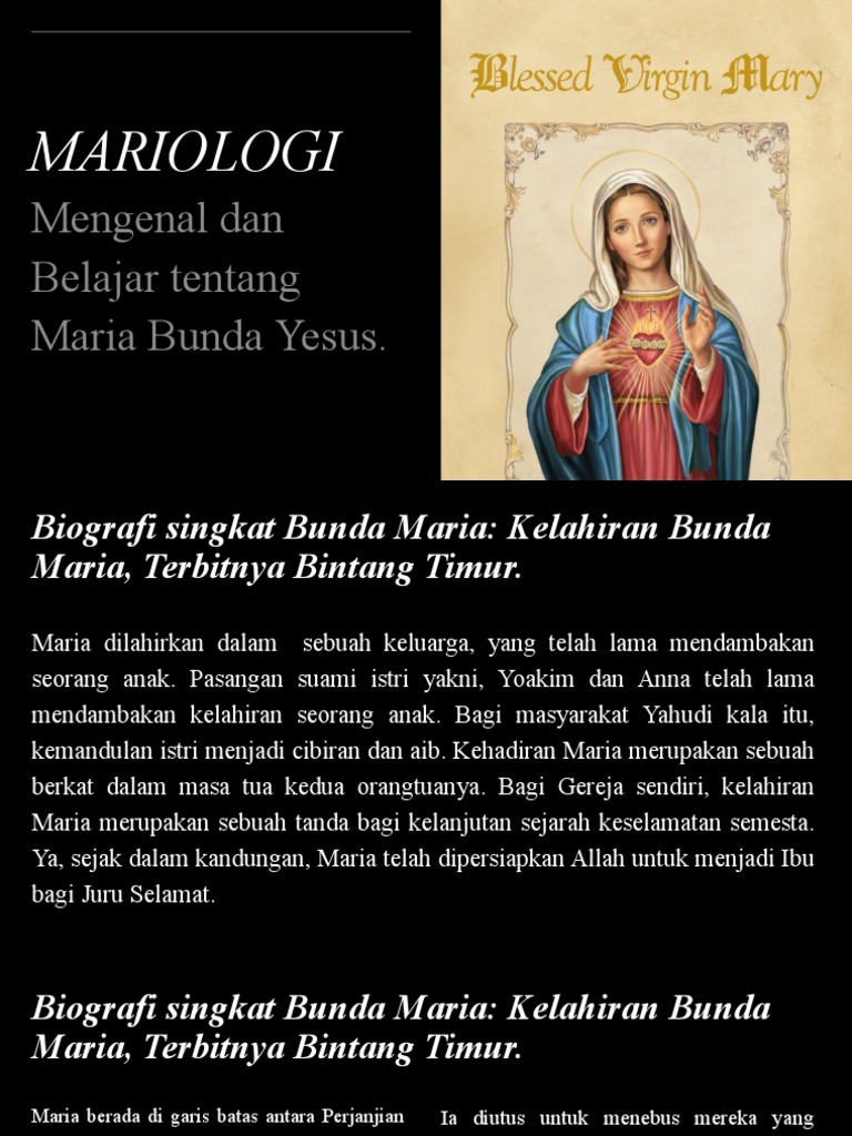 Mengenal Keistimewaan Bunda Maria | PDF