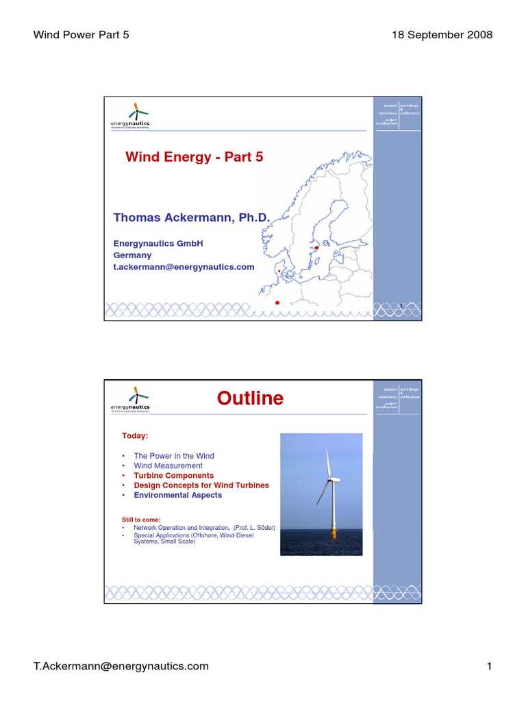 Wind Power Part 5 | PDF | Wind Turbine | Wind Power