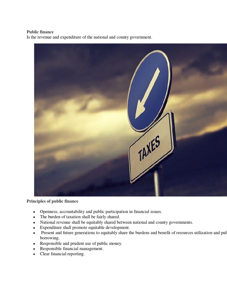 Public Revenue and Expenditure in Kenya | PDF | Taxes | Public Finance