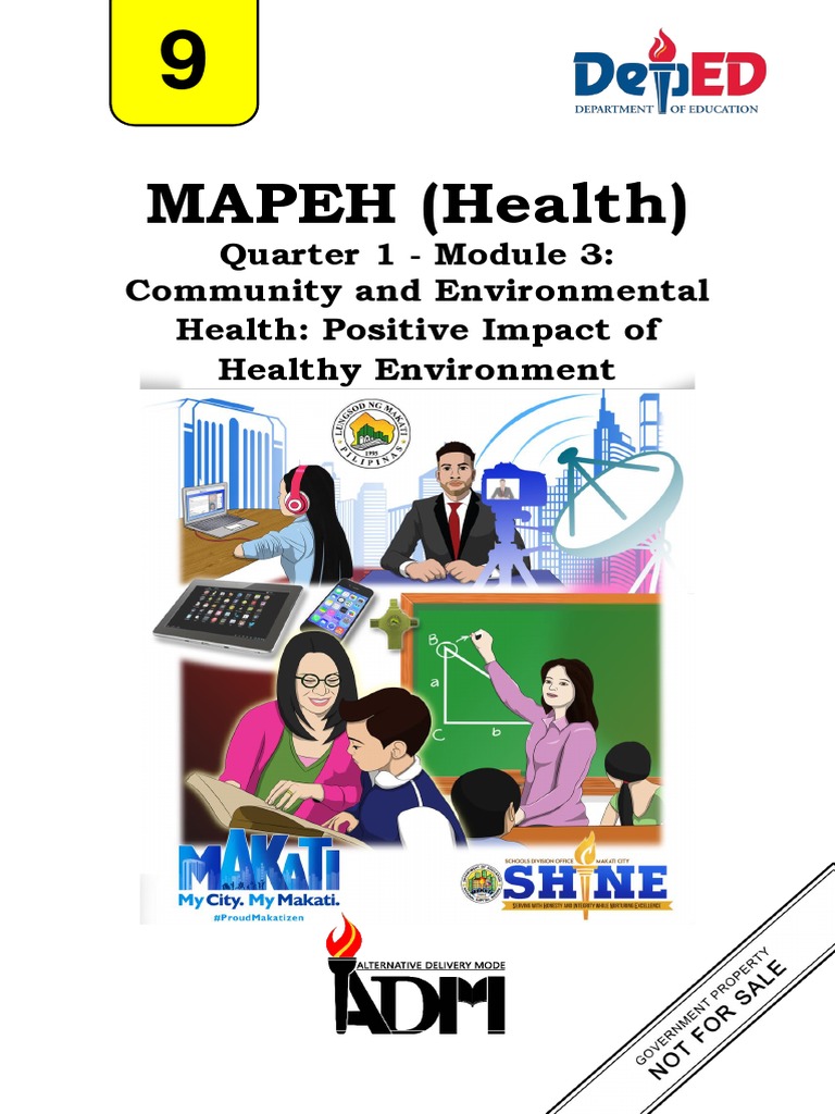 MAPEH (Health) : Quarter 1 - Module 3: Community and Environmental ...