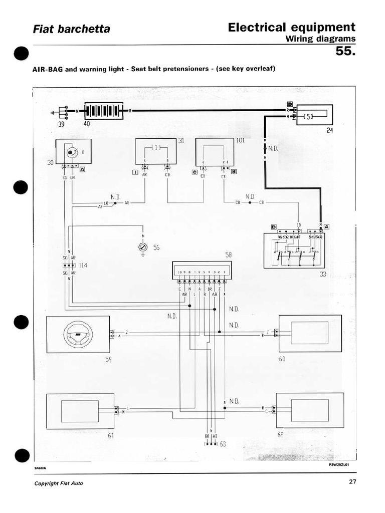 Fiat Barchetta AirBag System | PDF