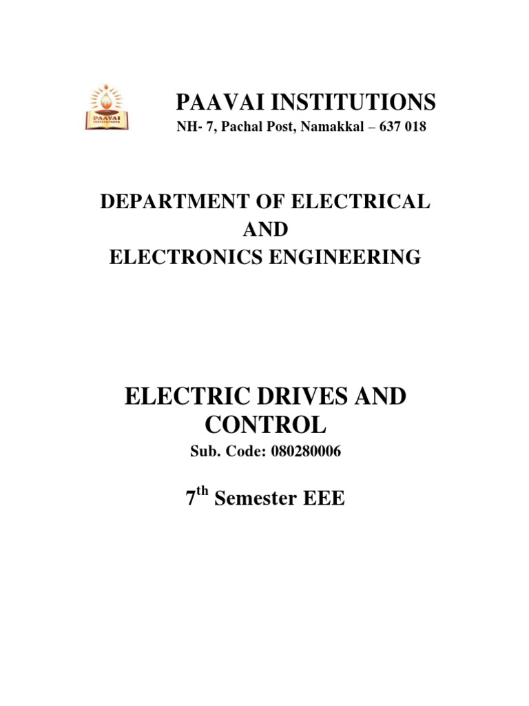 EDC Syllabus | PDF | Electric Motor | Electronics