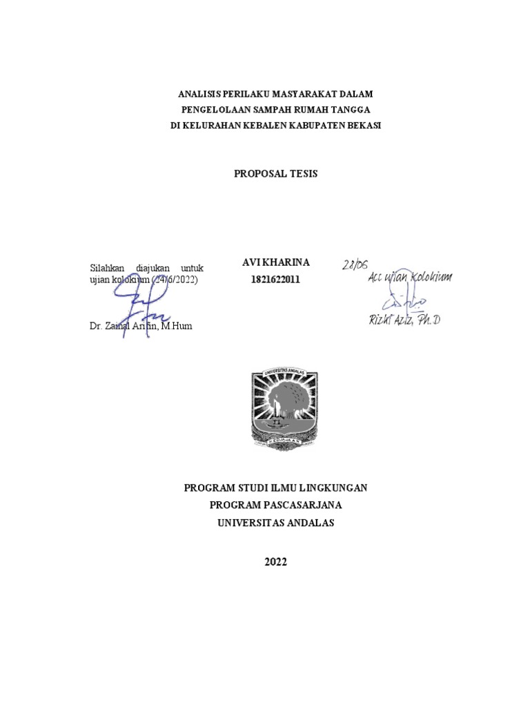 Proposal Tesis Acc | PDF