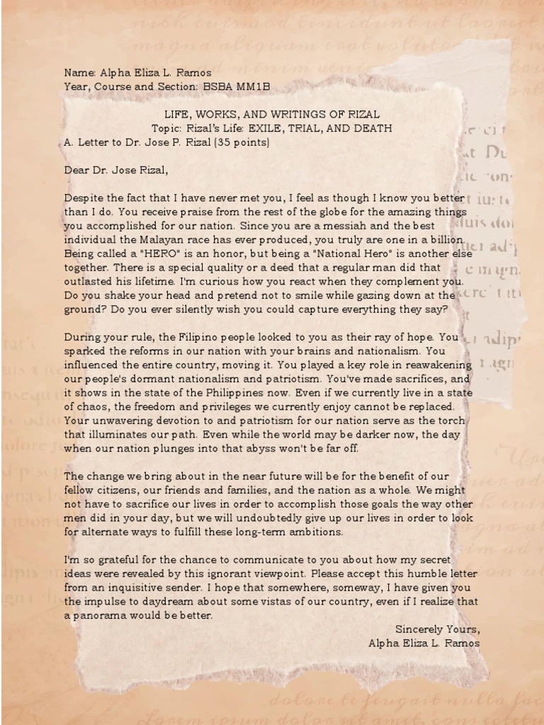 Rizal's Life in Exile: His Trials, Imprisonment, and Execution as ...