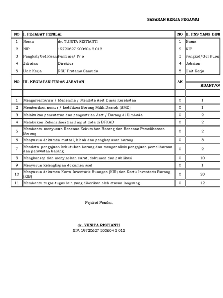 SKP Herry Poernomo - Okt - Des | PDF