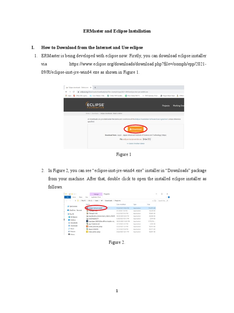 Ermaster and Eclipse Installation | PDF | Eclipse (Software) | Virtual Machine