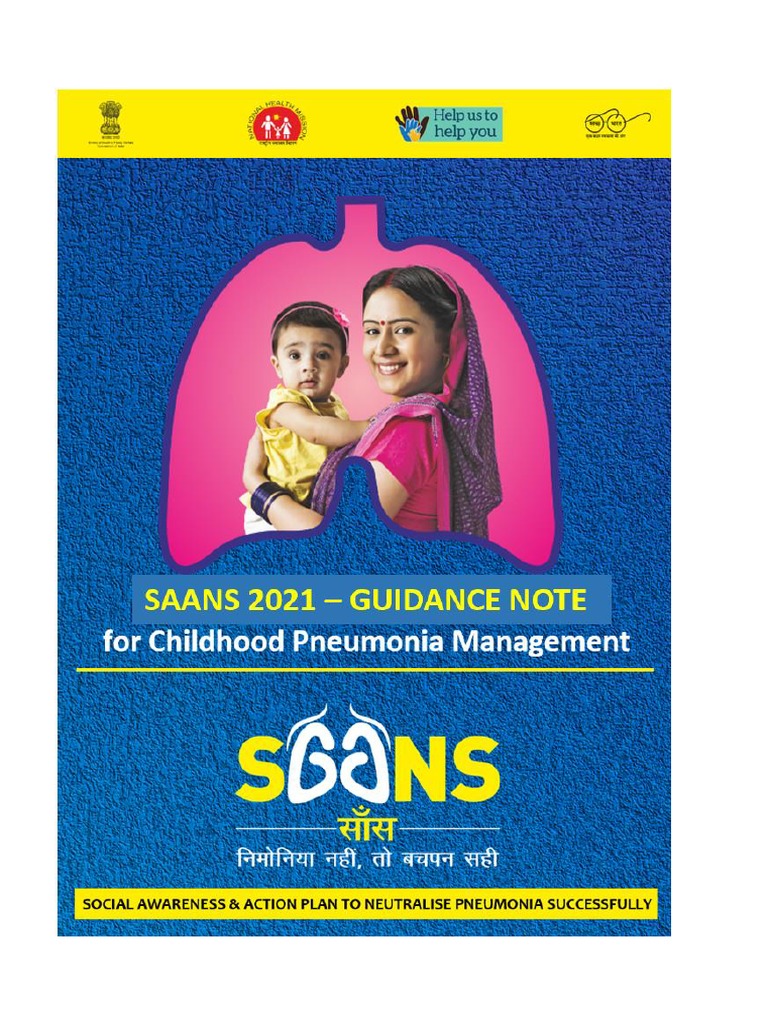 SAANS 2021 Guidance Note - 14102021 | PDF | Pneumonia | Health Sciences