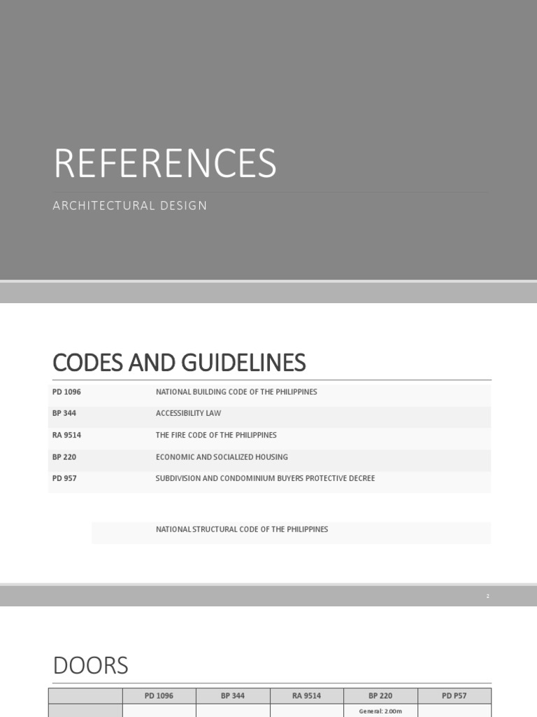 References: Architectural Design | PDF | Stairs | Elevator