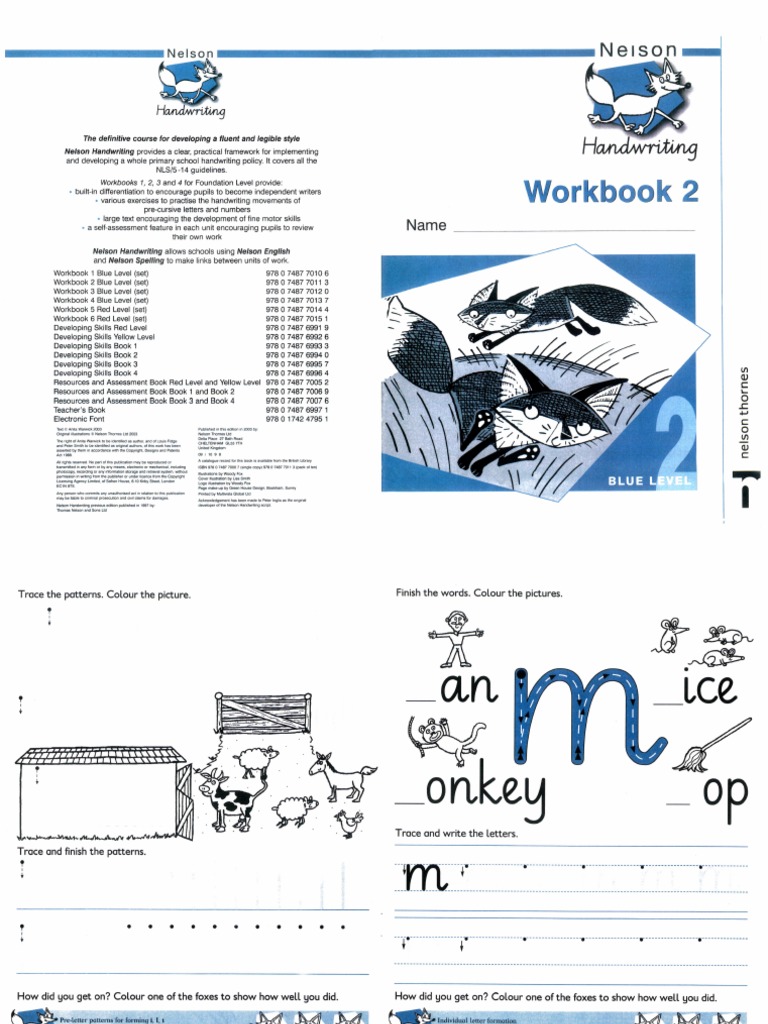 Nelson Handwriting Workbook 2 | PDF