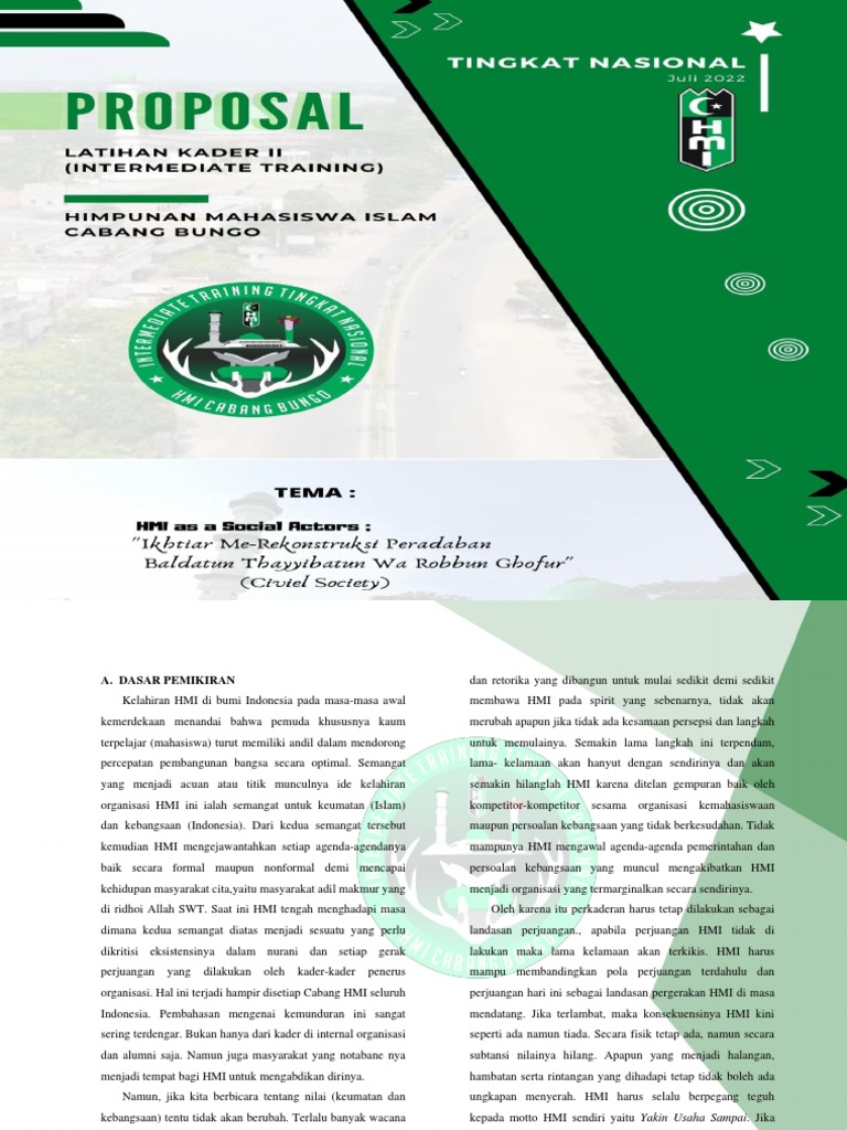 Revisi Proposal Rilis LK Ii Bungo | PDF