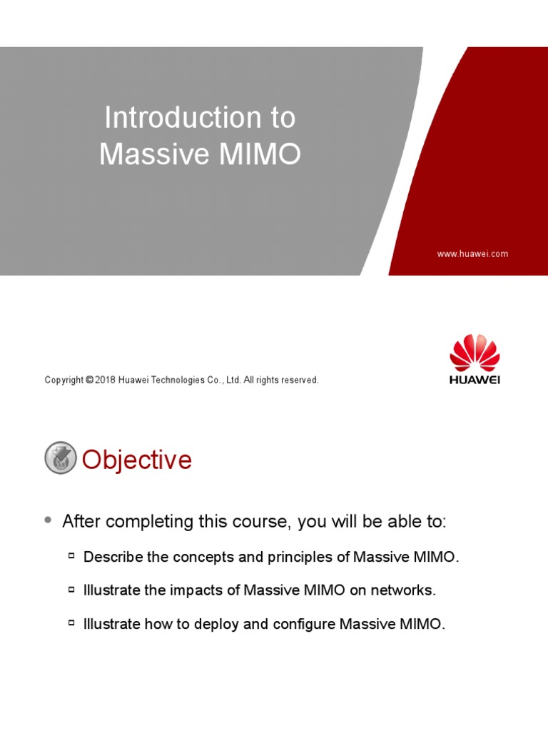 Introduction To Massive MIMO | PDF | Mimo | Data Transmission