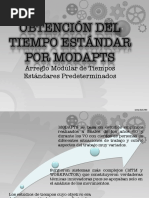Tabla de Factores MODAPTS | PDF | Ciencia y Tecnología | Ingeniería