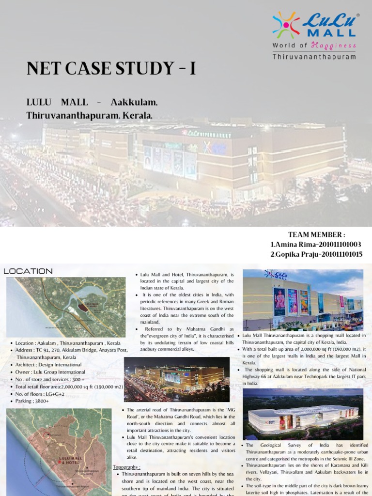 Net Case Study - 1 - Lulu | PDF | Green Building | Energy Conservation