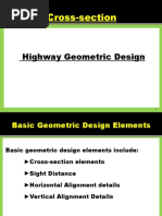 Road Cross-Section Elements Guide | PDF | Sidewalk | Lane