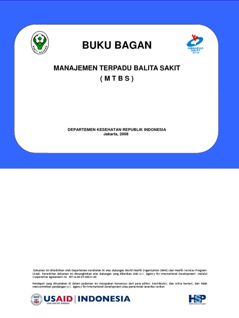 Buku Bagan MTBS Revisi | PDF