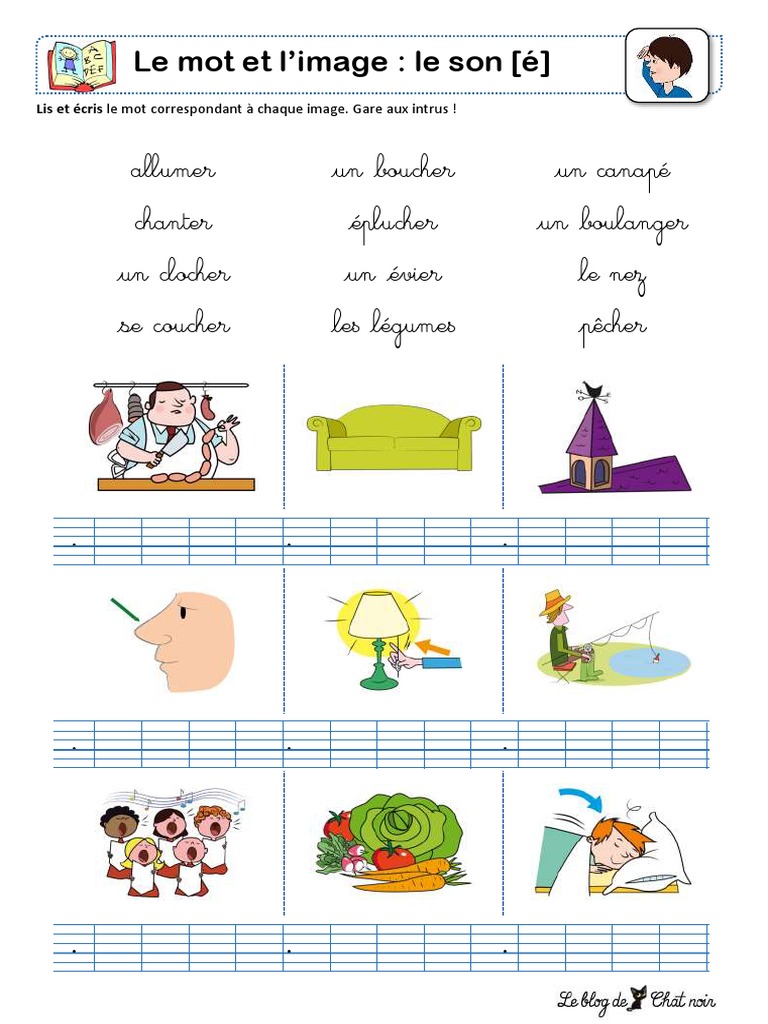 Associer mots et images en CP | PDF