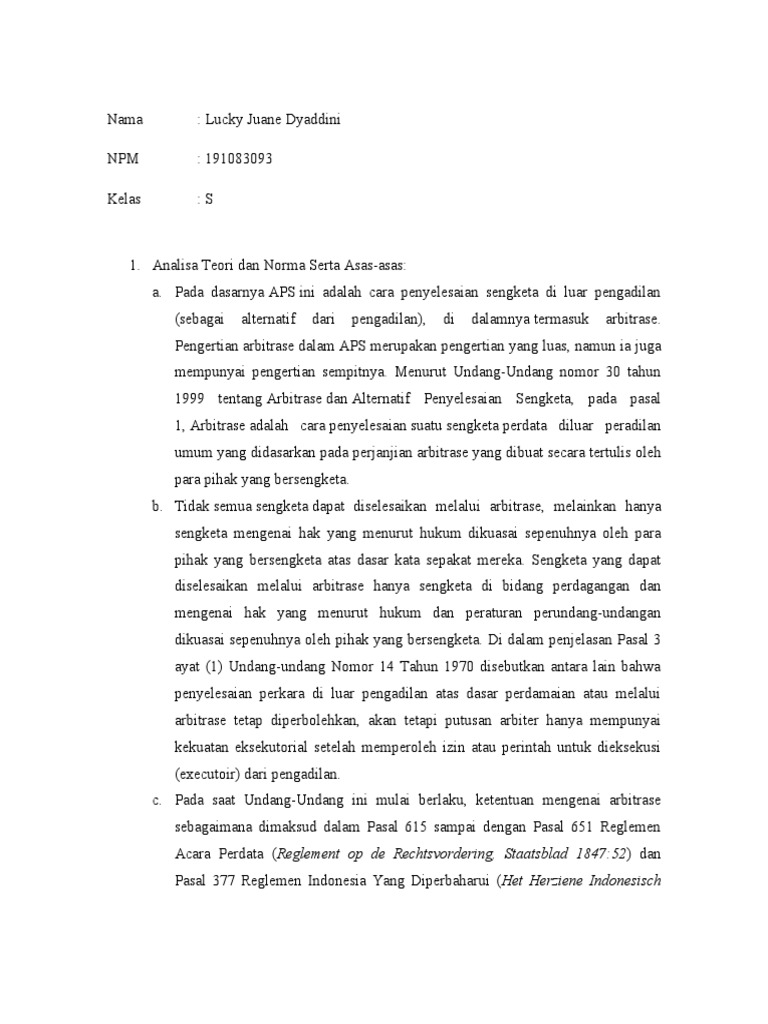 TEORI DAN NORMA APS | PDF