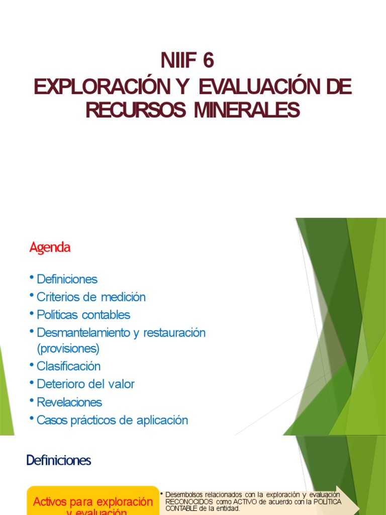 Niif 6 | PDF | Contabilidad | normas internacionales de INFORMACION ...