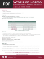 Convocatoria Cacdi | PDF