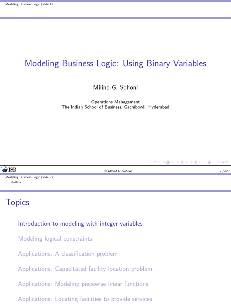 Binary Variable Models | PDF | Mathematical Analysis | Mathematics