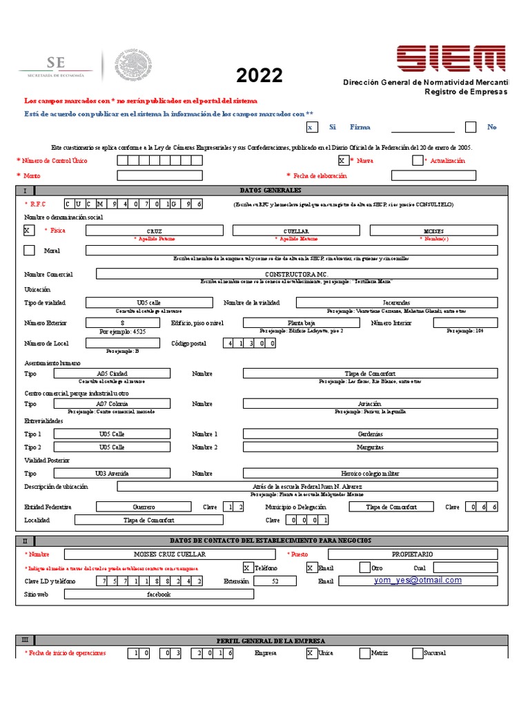 Formato Siem 2022 | Descargar gratis PDF | Salario | Business