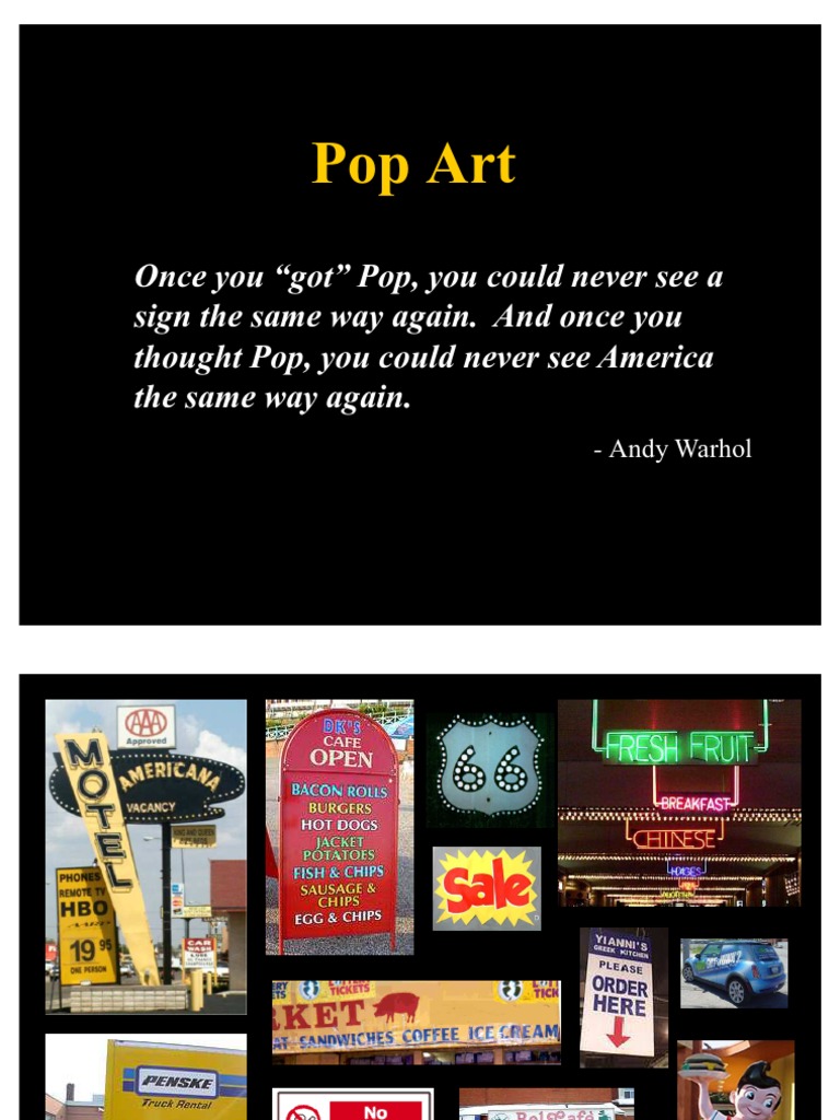 Pop Art | PDF
